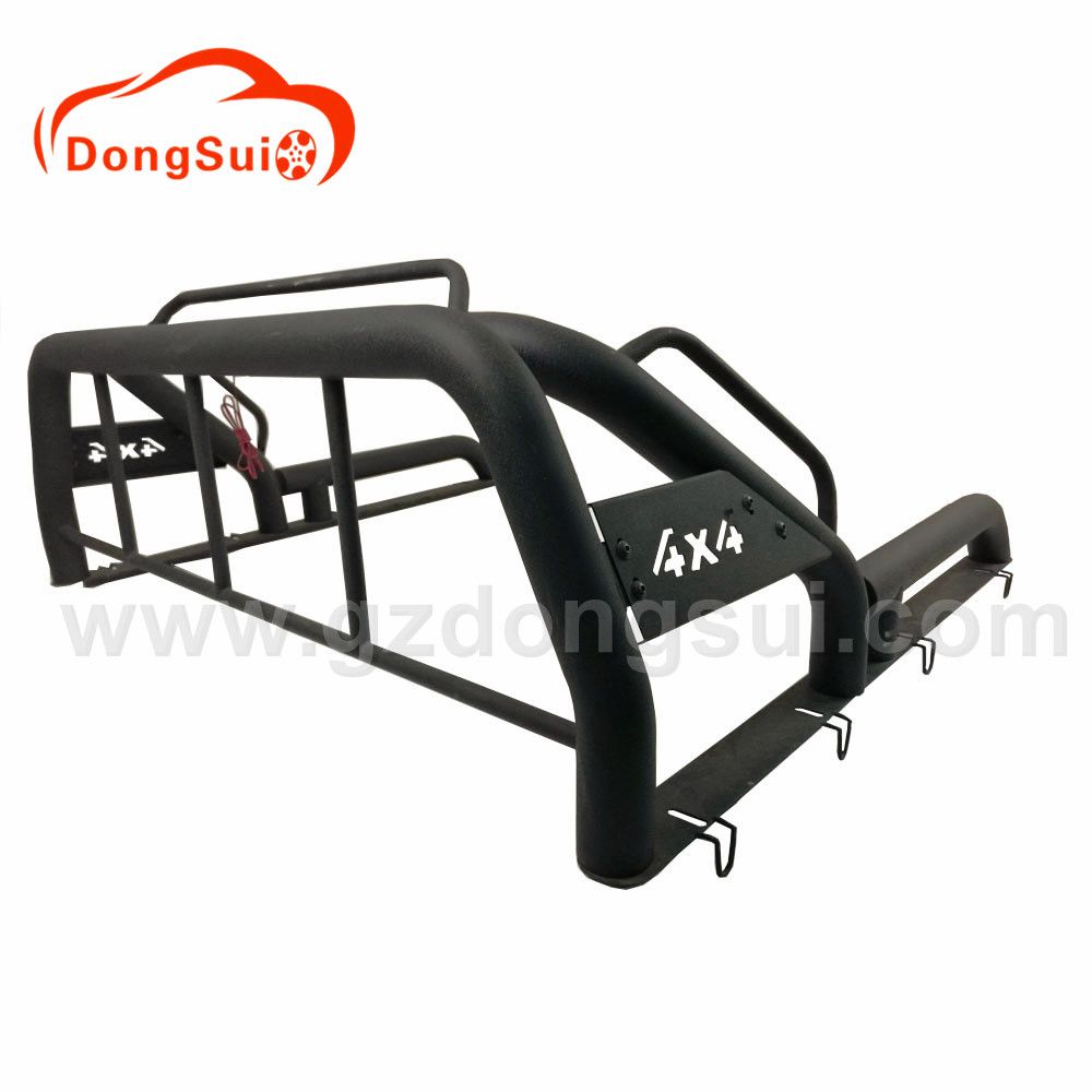 Black Steel 4X4 Roll Bar Pickup Truck Sport Bar - IBUYautoparts.com