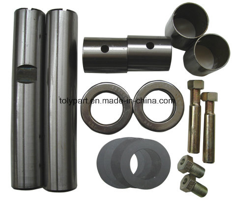 FRONT STEERING KING PIN KIT (AXLE SET) - Bison Parts