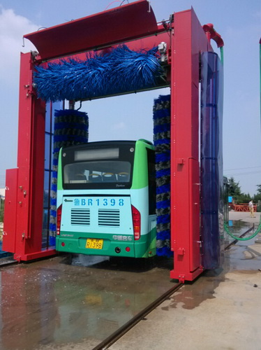 Automatic Bus Washing Machine Ce Certificate Lorry Washer ...