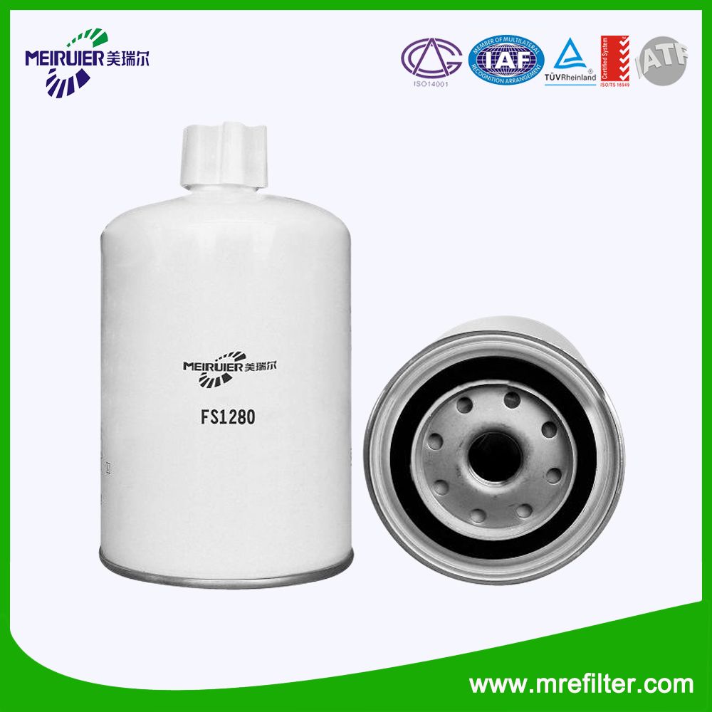 Spare Parts Fuel Water Separator Filter for Truck Fs1280 ...