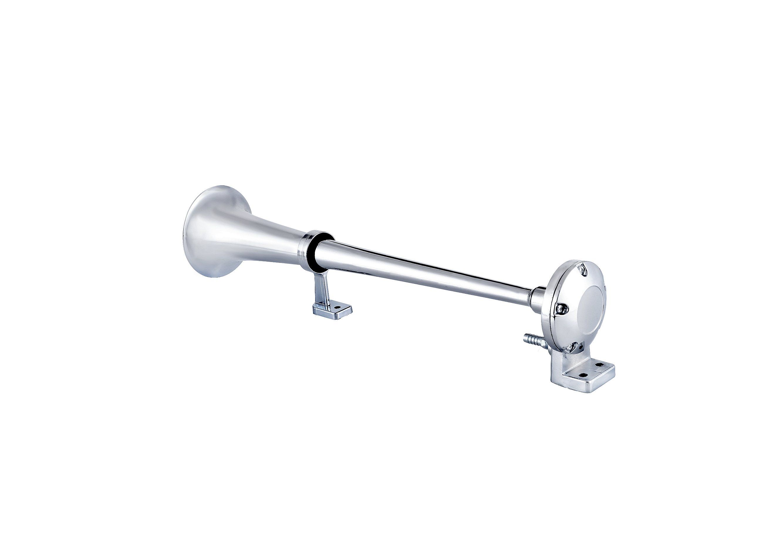 Universal 640mm Silver Air Horn - IBUYautoparts.com
