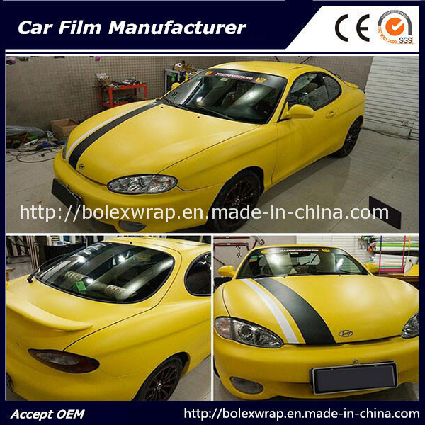 PVC Film Matt Film Car Vinyl Stickers Air Free Bubbles Vinyl Car Wrap ...