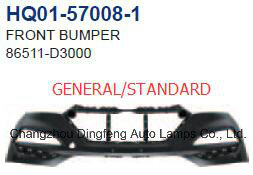 Auto/Car Front Bumper Cover Deluxe/General Fit Hyundai-Tucson Se/Eco ...