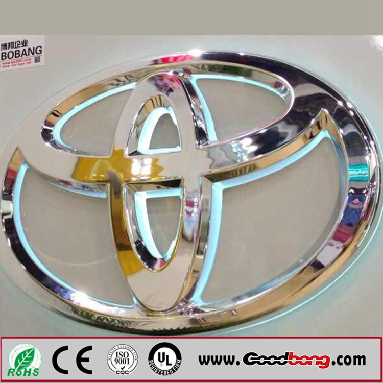 Wholesale Price 3D LED Logo Custom Car Logo for Toyota - IBUYautoparts.com