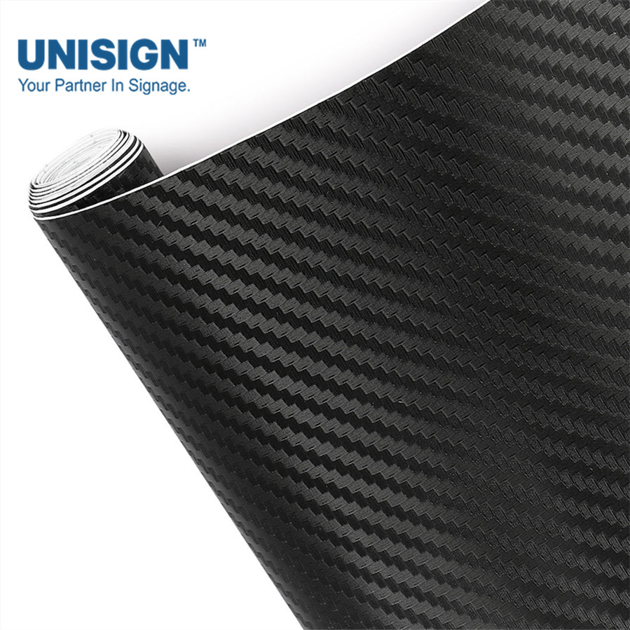 3D Carbon Fiber Vinyl Sticker for Car Wrap Decoration - IBUYautoparts.com