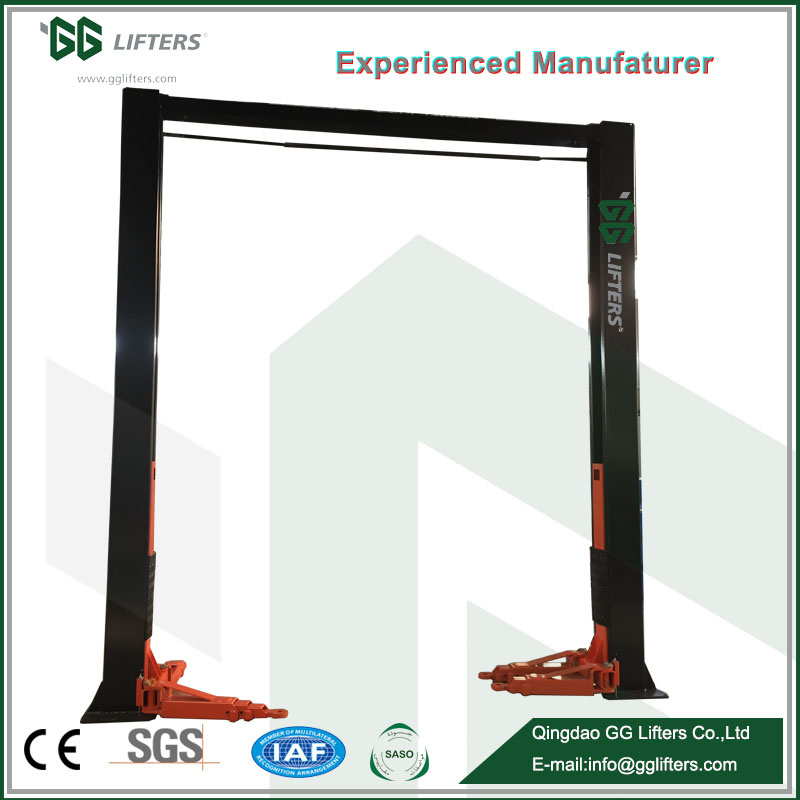 Gg Brand Munual Release Clear Floor Two Post Lift - IBUYautoparts.com