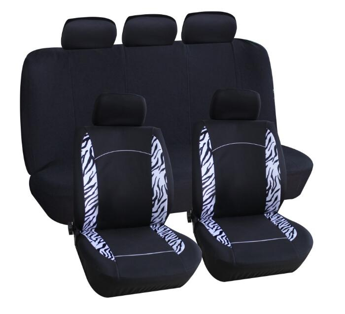 Universal Full Set Flat Cloth Fabric Woman Car Seat Cover ...