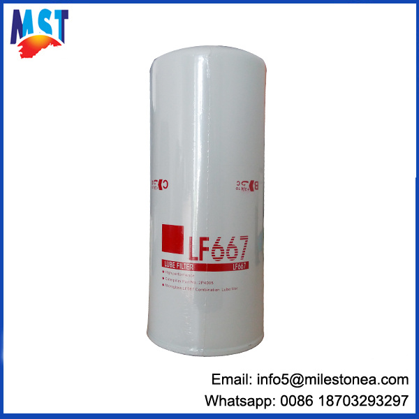 Oil Filter Fleetguard Lf667 for Volvo Truck Diesel Engine Part ...