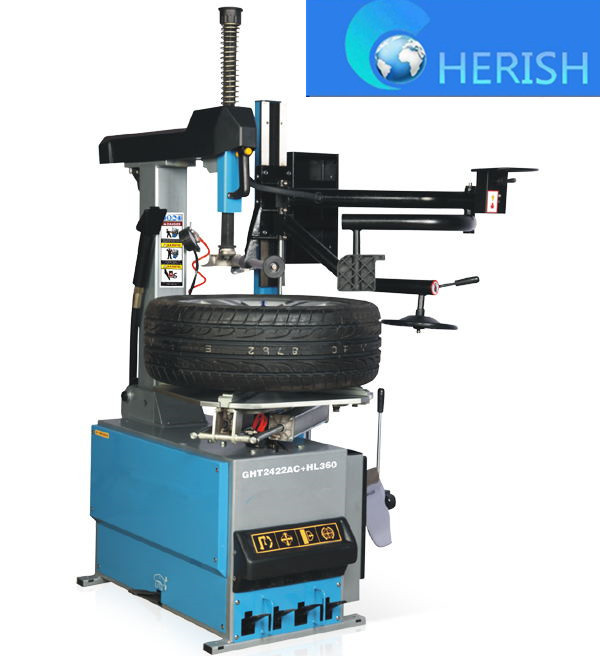 Ght2422AC+Hl360 Full Automatic Tyre Changer - IBUYautoparts.com