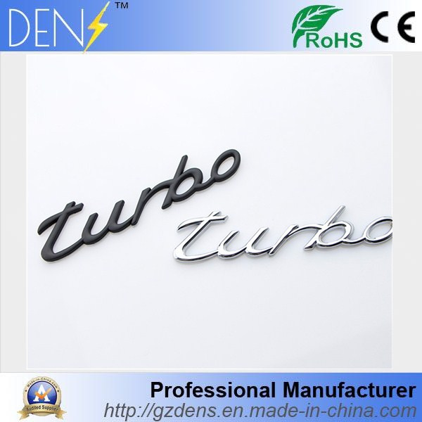 Car Black Letter Badge Emblems for Porsche - IBUYautoparts.com