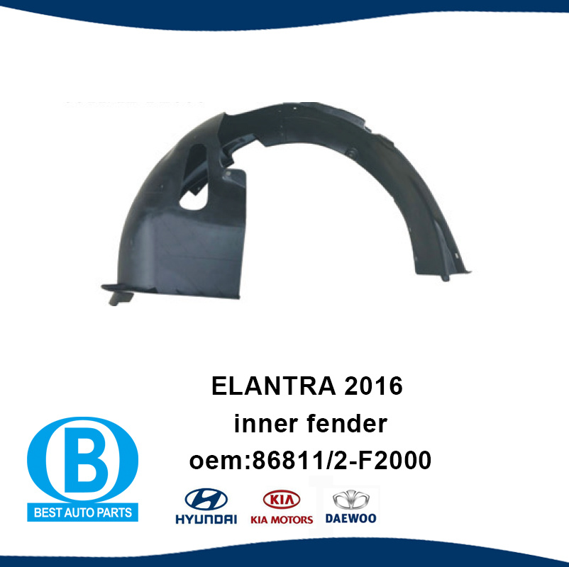 Hyundai Elantra 2016 Inner Fender OEM: 86811-F2000 86812-F2000 ...