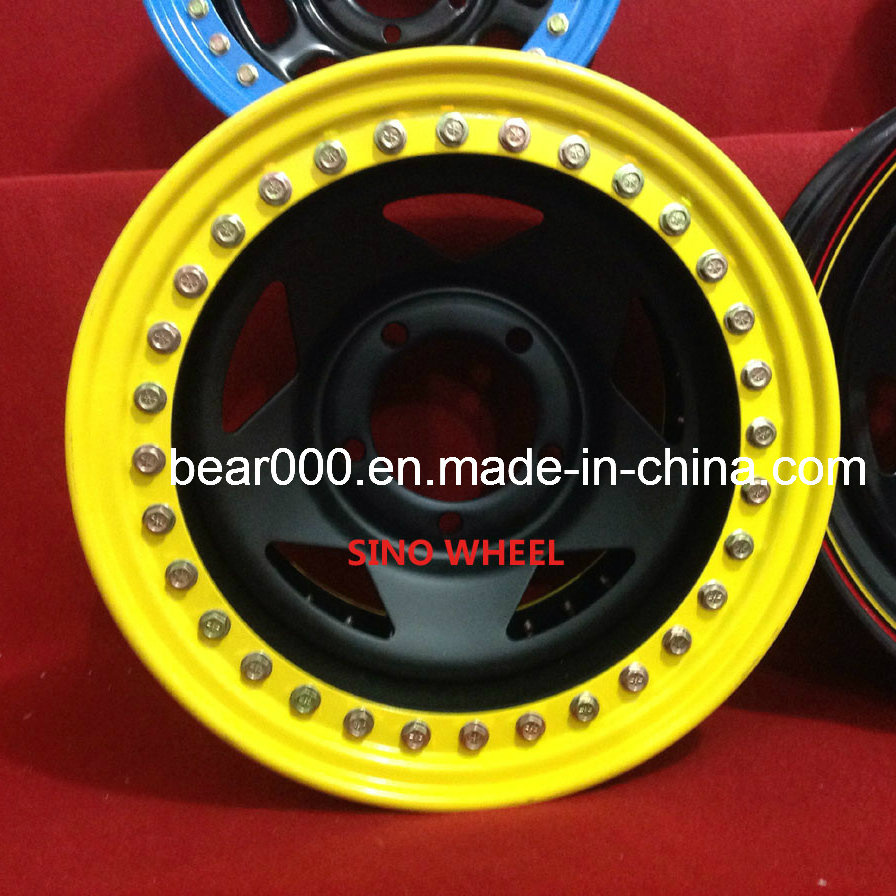 15 Inch Bead Lock Steel Wheel with 32 Bolts - IBUYautoparts.com