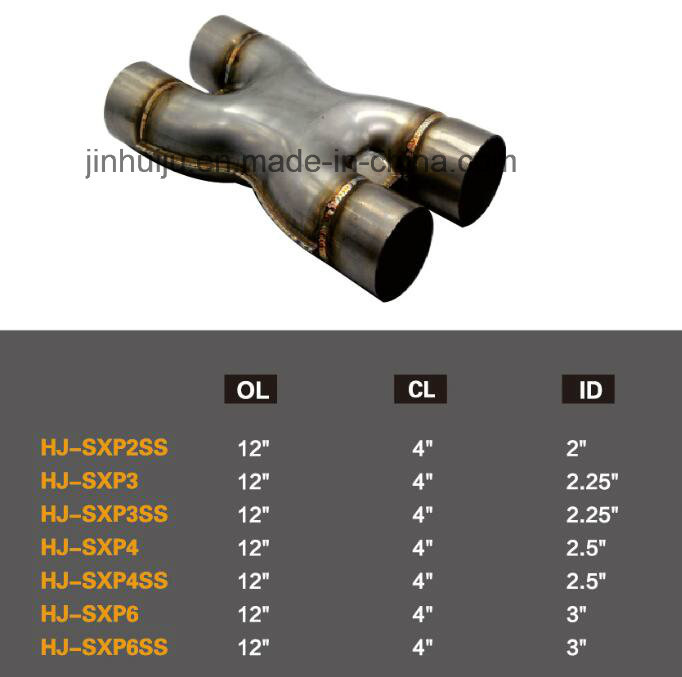 Stamped X-Pipe Connecting Pipe - IBUYautoparts.com