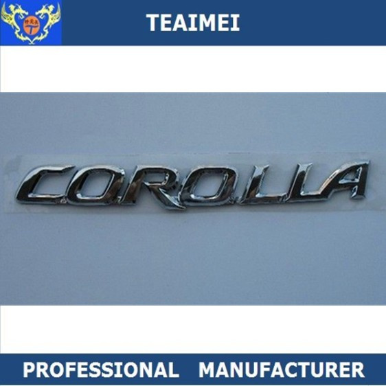 Corolla Car Chrome Badge Emblem - IBUYautoparts.com