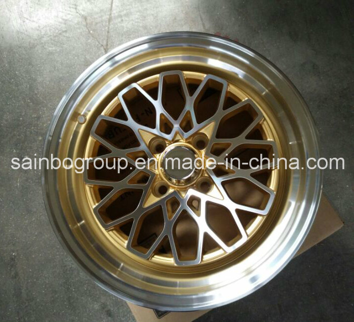 Beautiful Gold Machine Wheels 15X8 Inch - IBUYautoparts.com