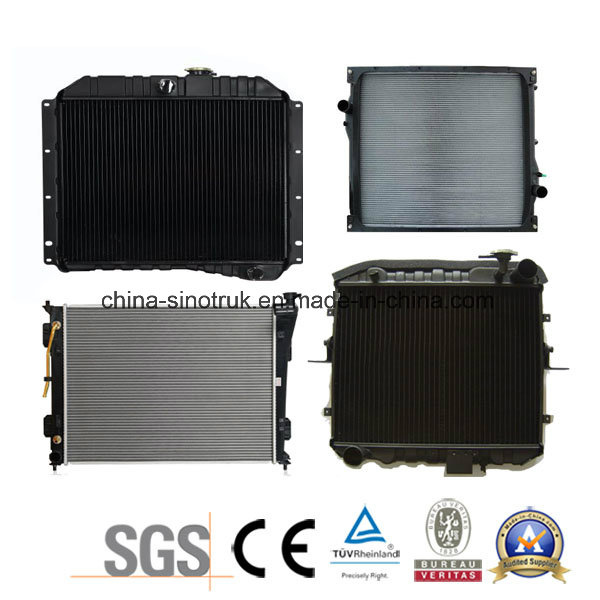 Original Aluminum Radiator for HOWO Sinotruk Wg9719530277 ...