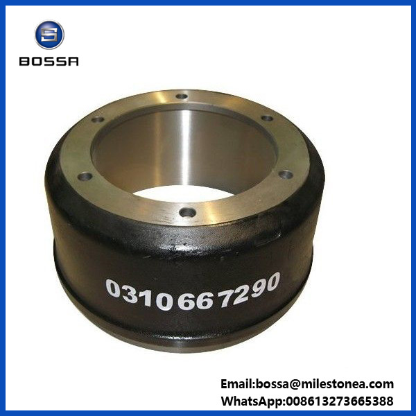 Heavy Duty Trailer Parts Auto Parts BPW Brake Drums 0310667290 ...
