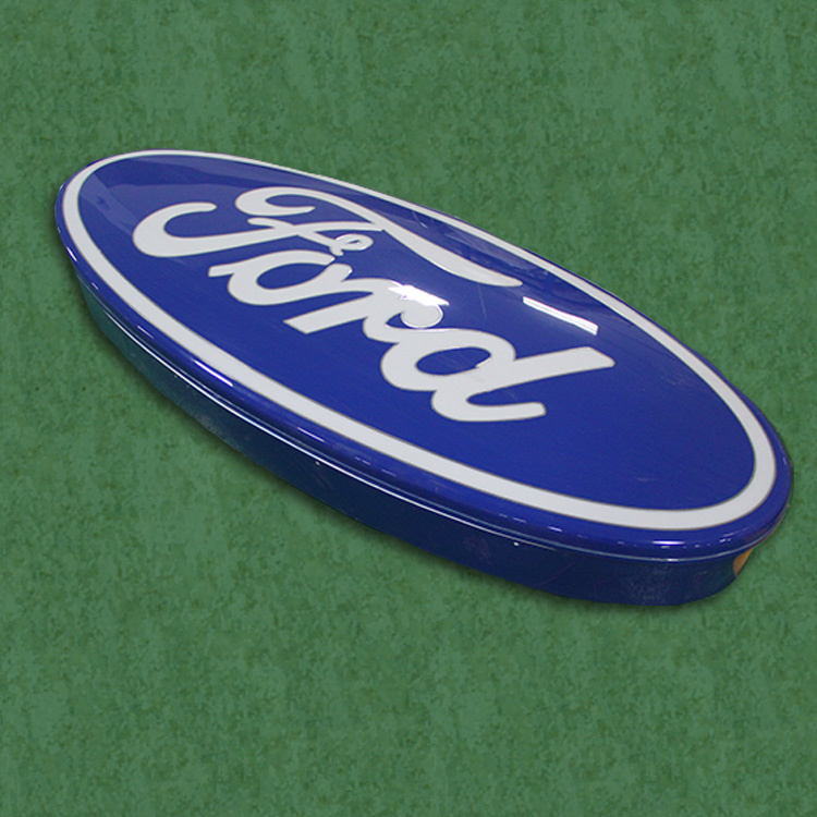 Outdoor Vacuum Forming Wall Mounted 3D LED Illuminated Thermoforming ...