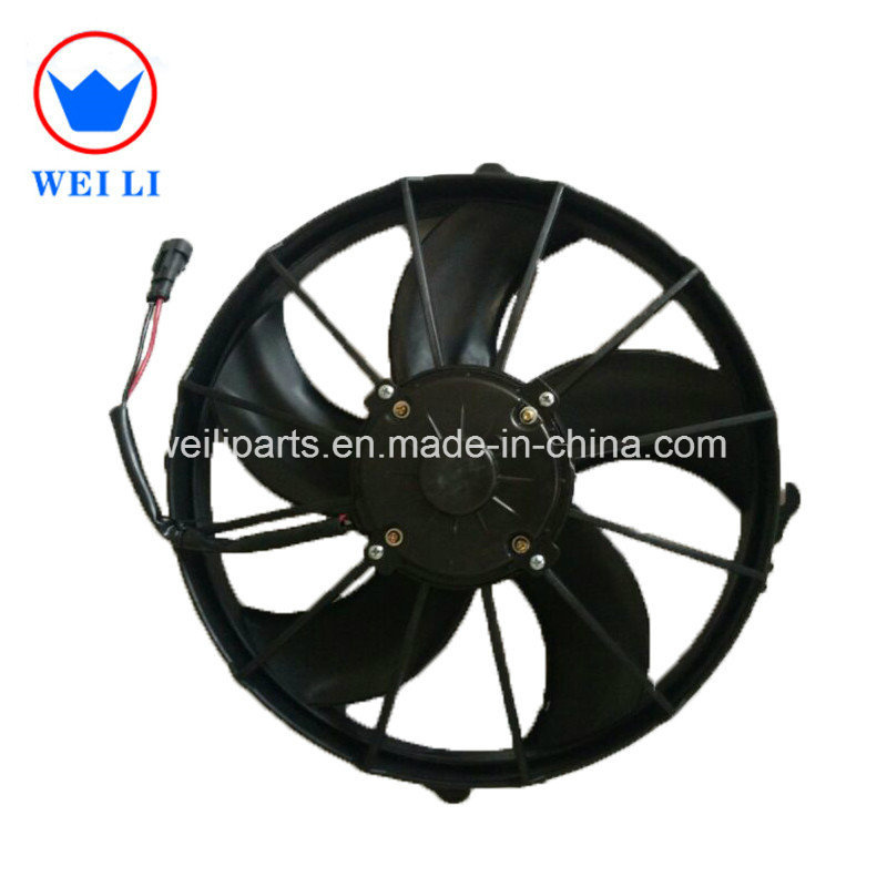 Universal Condenser Fan Bus Air Conditioner Fan 12V Brush DC Motor ...