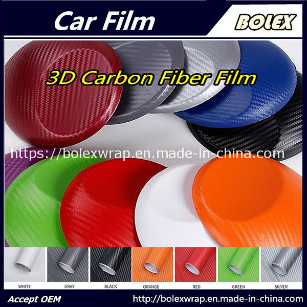 Car Full Body Decoration Film 3D Carbon Fiber Vinyl Decoration Car ...