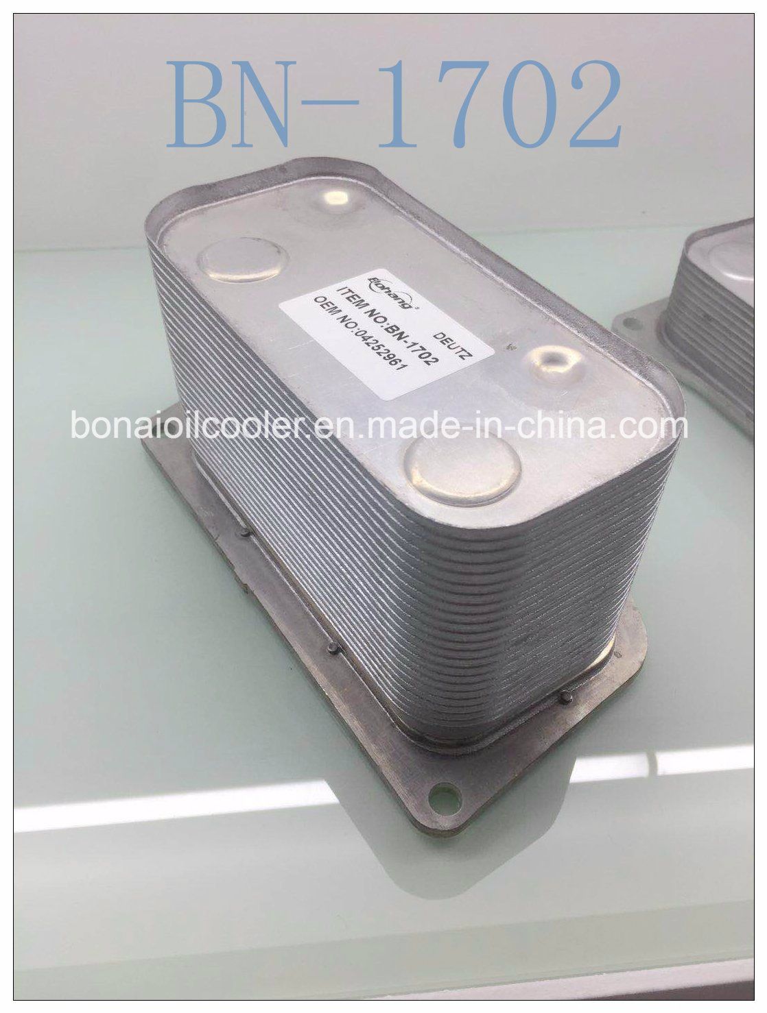 Bonai Auto Spare Deutz/Volvo D6d Ec210b D6e Truck Oil Cooler (04252961 ...