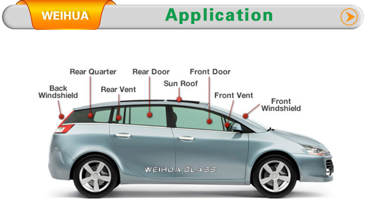 Auto Glass Truck Laminated Quarter/ Vent Glass&Car Sliding Window ...
