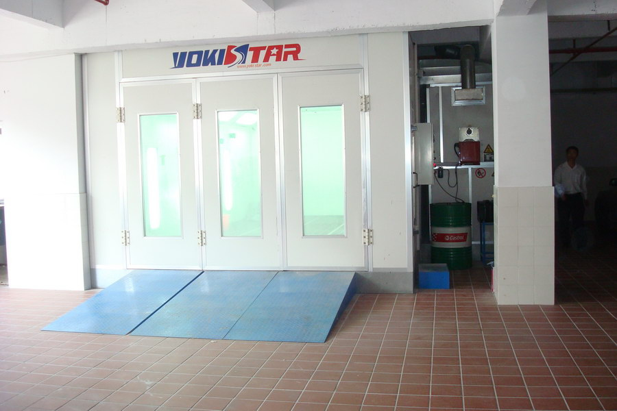 Industrial Home Car Spray Paint Booth Paint Booth Heaters ...