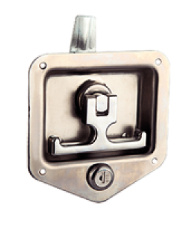 Stainless Steel Trailer Door Lock, Truck Door Lock - IBUYautoparts.com