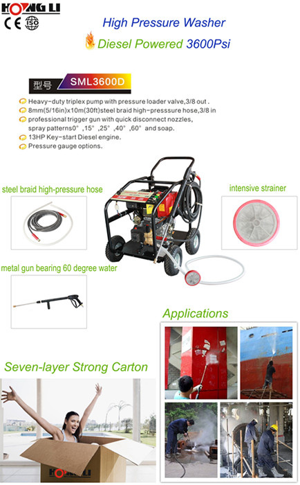 Diesel High Pressure Washing Machine /Diesel Engine Washer ...