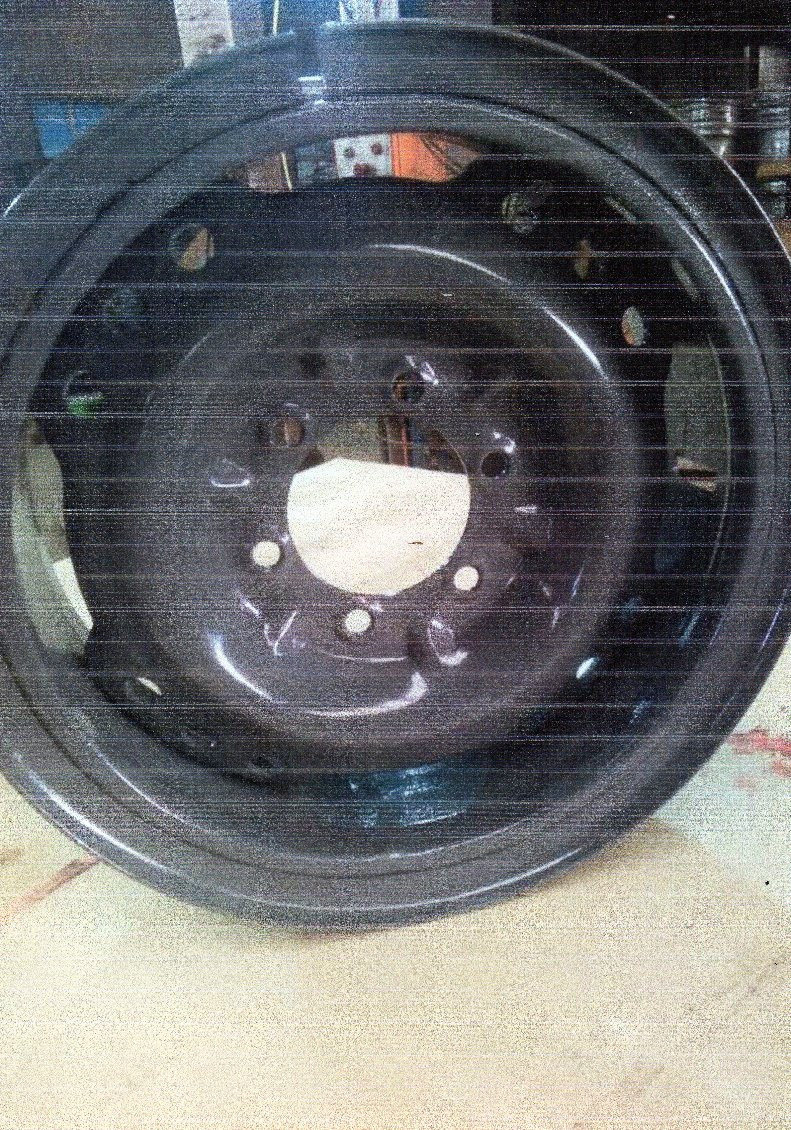 Steel Wheel Rim 5.5f-16 Tube Steel Wheel for Toyota Land Cruiser ...