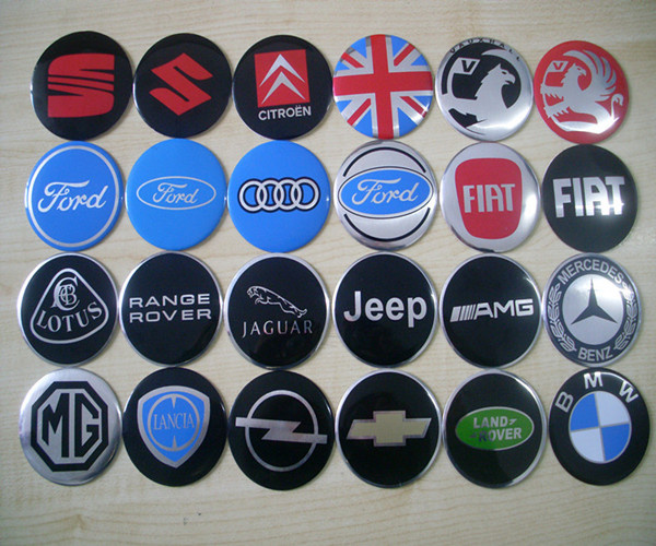 Colorful Transformers Carbon Fiber Badges Car Emblems - IBUYautoparts.com
