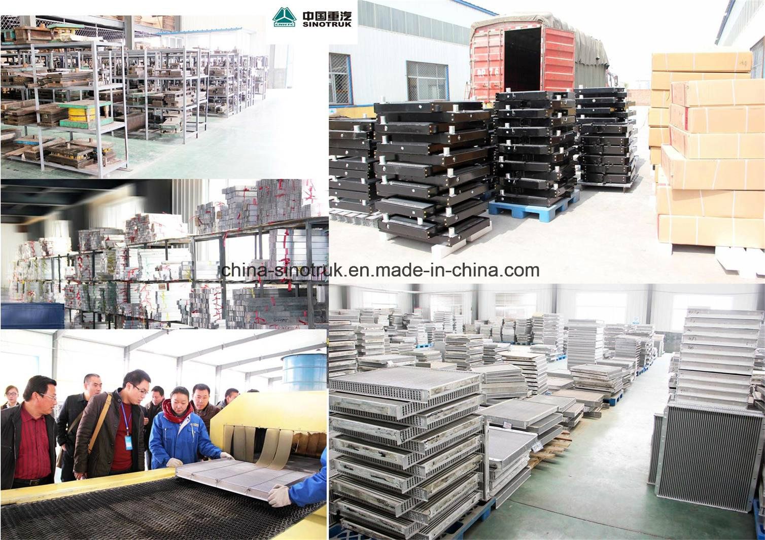 Original Aluminum Radiator for HOWO Sinotruk Wg9719530277 ...