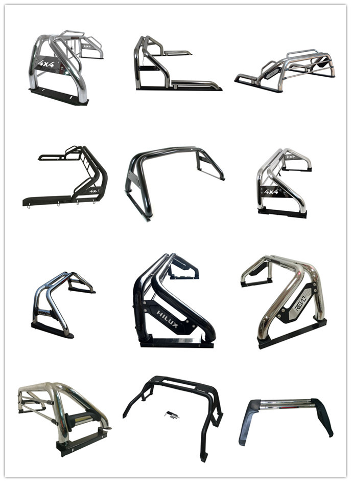 Steel Roll Sport Bar for Toyota Hilux Revo - IBUYautoparts.com