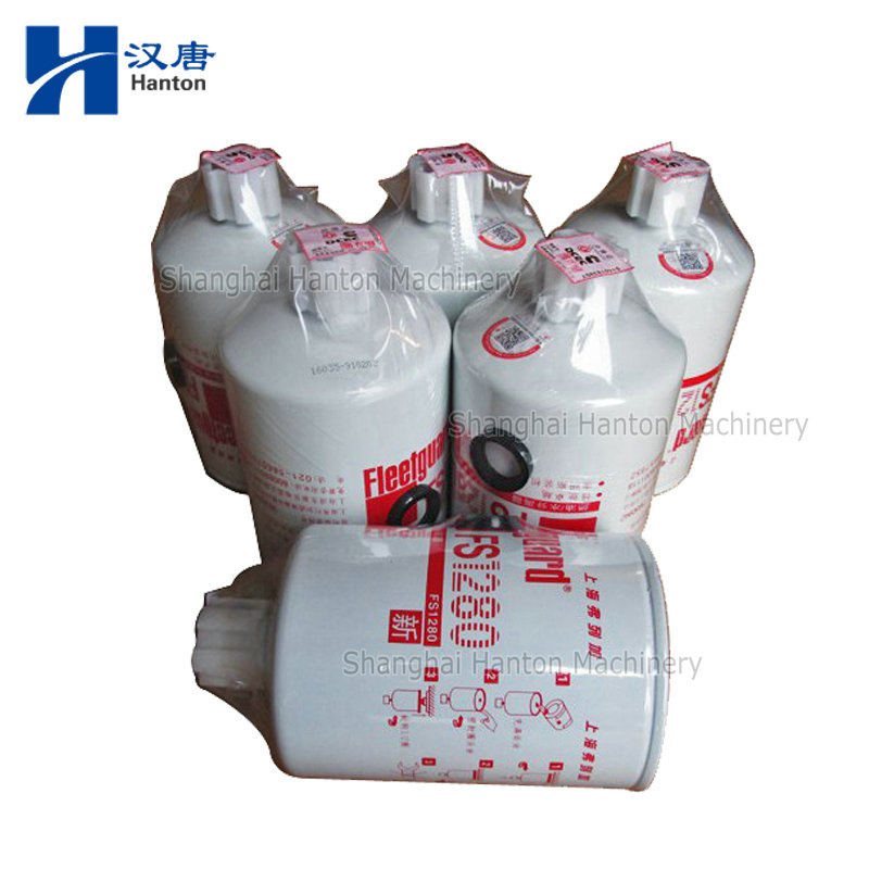 Cummins diesel engine 4BT parts fuel filter 3930942 fleetguard fs1280 ...