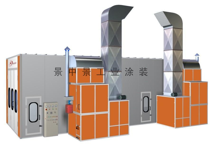 Big Bus Paint Booth /Spray Paint Booth for Large Equipment ...