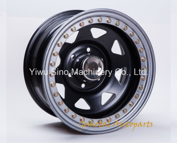 16X8 Beadlock Steel Wheel Rim/ Beadlock Wheel Rim for Land Cruiser ...