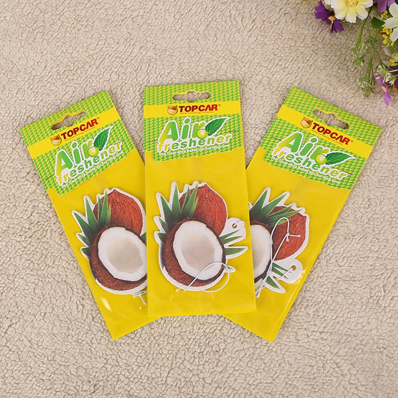 High Quality Essential Hanging Car Perfume Custom Paper Air Freshener ...