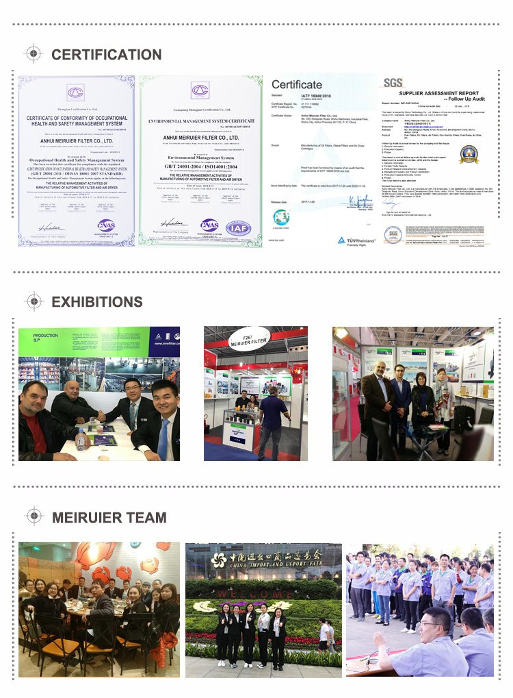 Chinese Manufacturer Heavy Truck Oil Filter for Merce-Benz E175HD129 ...