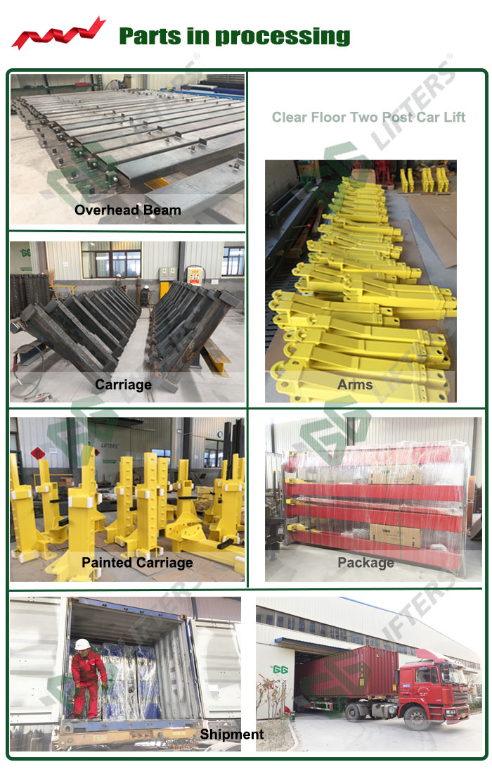 Two-Post Gantry Hydraulic Lift Ltc50/1960-3j - IBUYautoparts.com