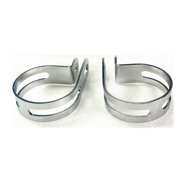 Speedway/Grasstrack Chrome Exhaust "P" Clamp - IBUYautoparts.com