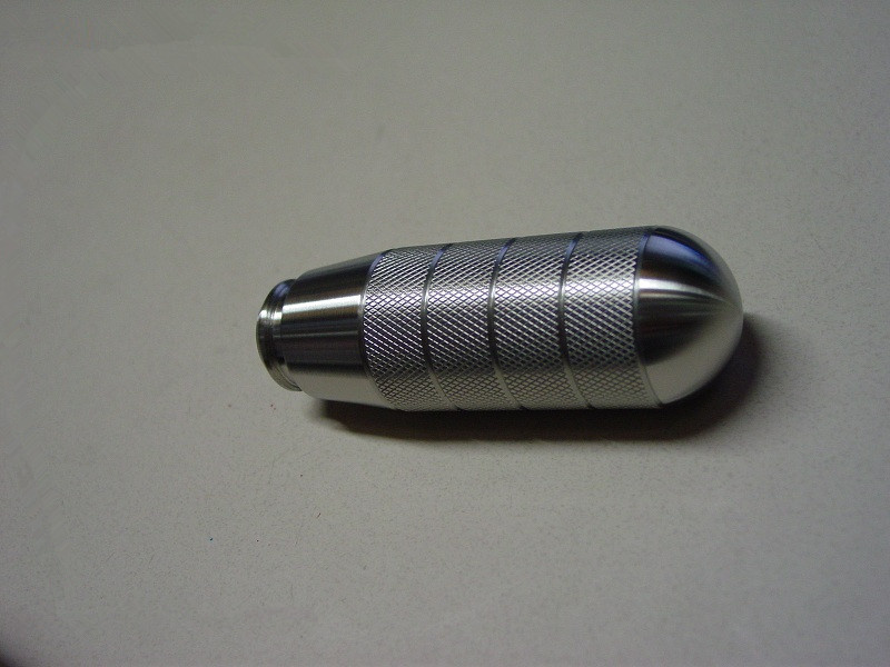 Custom Made Stainless Steel Knurled Car Gear Shift Lever Knob ...