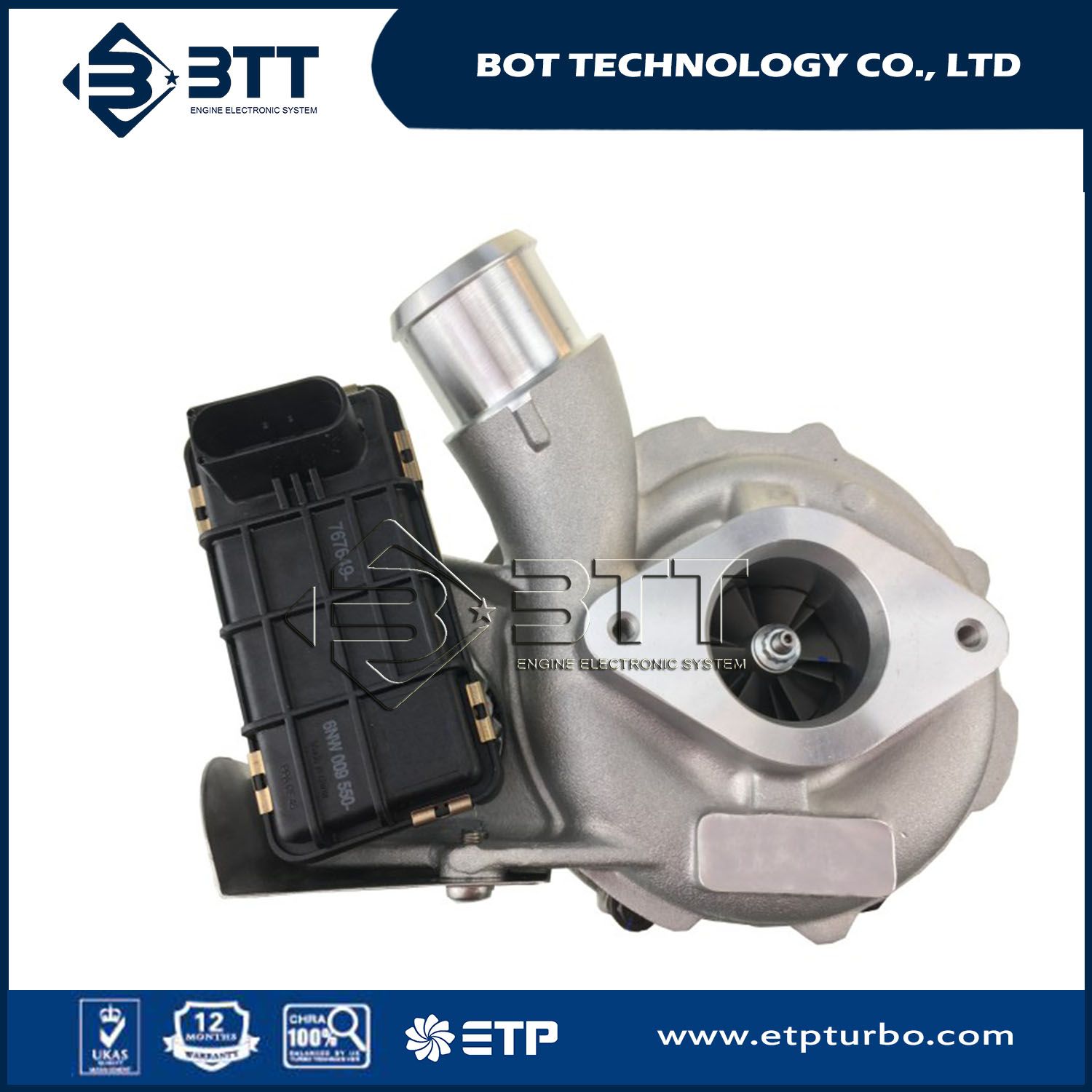 Turbocharger 812971-5006s Gtb2256vk Bk3q6K682RC Ford Transit Ranger 3.2 ...
