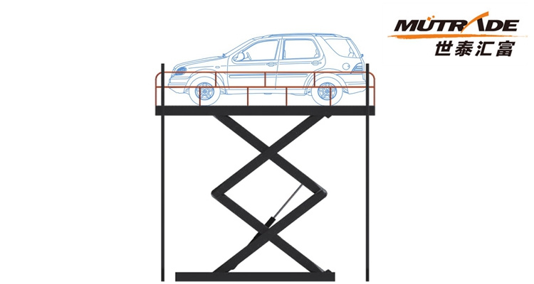 Heavy Duty Scissor Type Lifting Hoist S-Vrc Elevator Car Ceiling ...