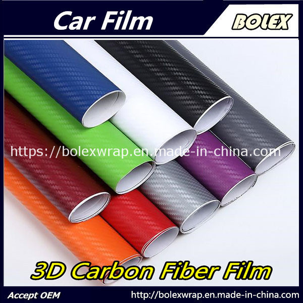 Car Full Body Decoration Film 3D Carbon Fiber Vinyl Decoration Car ...