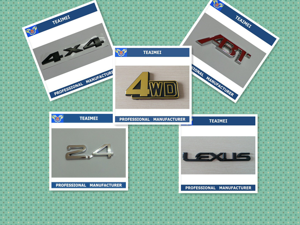 Luxury Flag Car Emblems Car Decoration Badge Car Logo Emblem ...