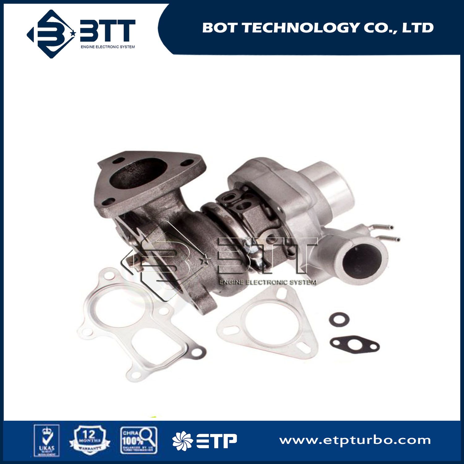 Turbocharger 49177-01502 Td04-10t MD194843 Mitsubishi Pajero 4D56t - IBUYautoparts.com