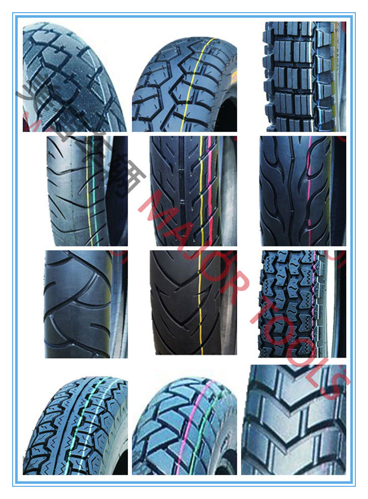 Circumferential Pattern Pneumatic Rubber Wheel Autocycle Tyre ...