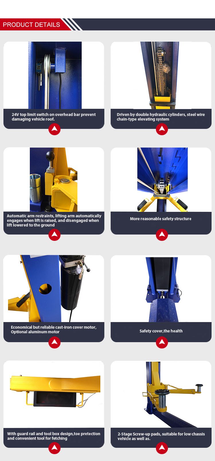 Popular Hydraulic Inground Car Hoist 2 Post - IBUYautoparts.com