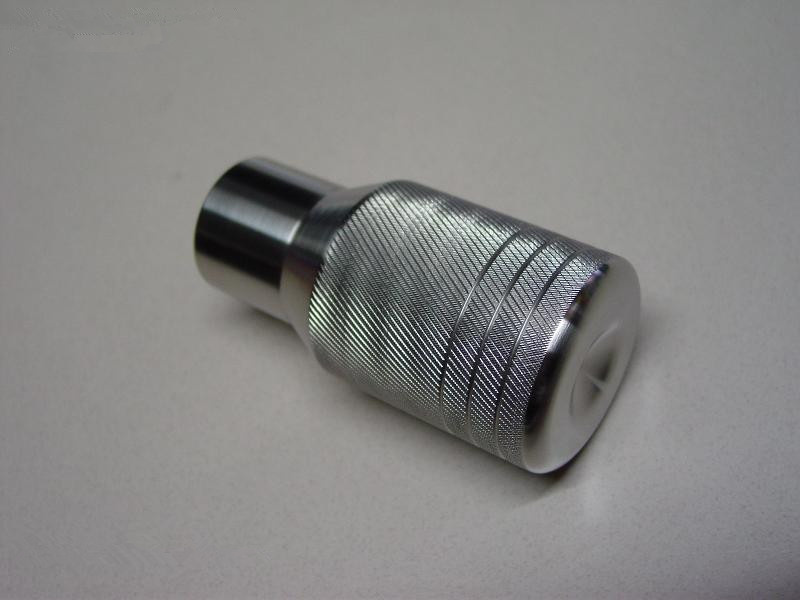 Custom Made Stainless Steel Knurled Car Gear Shift Lever Knob ...