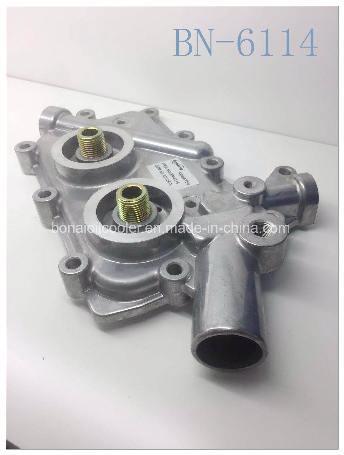 Mitsubishi Aluminium Oil Cooler Side Cover (OEM: 6D14, 6D16 ...